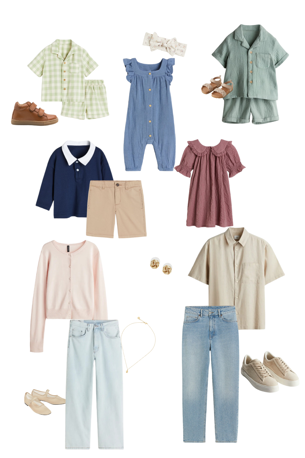 Spring Family Photo Outfits | Sim Sawyers Photography