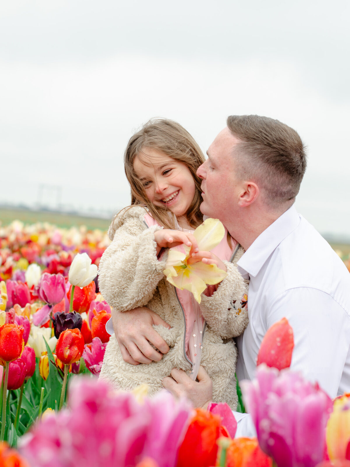 Netherlands Tulip Fields Family Photos | Sim Sawyers Photography